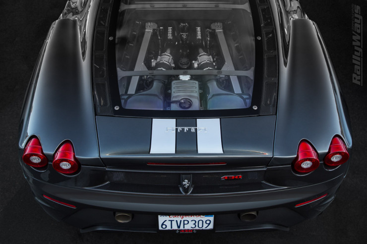 Ferrari F430 Scuderia Glass Engine Cover